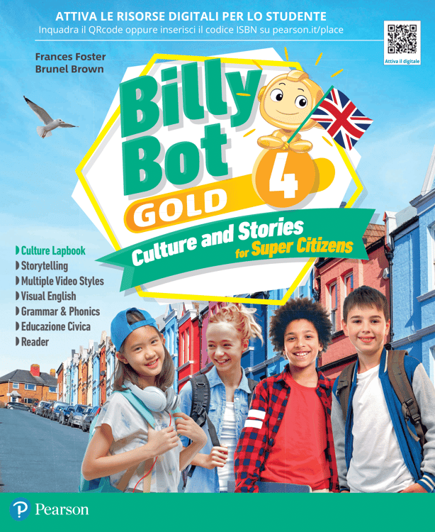 Billy Bot Gold, la proposta per la Scuola primaria Pearson